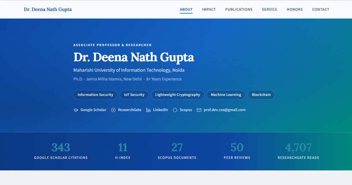Quiz for Students | Dr. Deena Nath Gupta - MUIT Noida